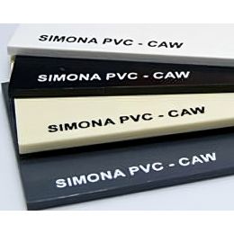 SIMONA PVC-CAW 2000 x 1000 / 1 mm black 9500